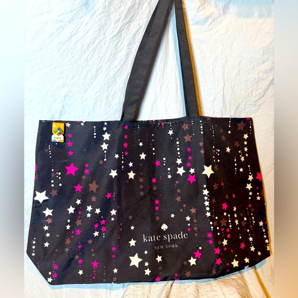 kate spade | Bags | Kate Spade New York Tote Bag With Star Print 2 Ft ...